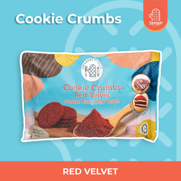 Cookie Crumbs - Red Velvet 454g | Halal Certified | Lazada