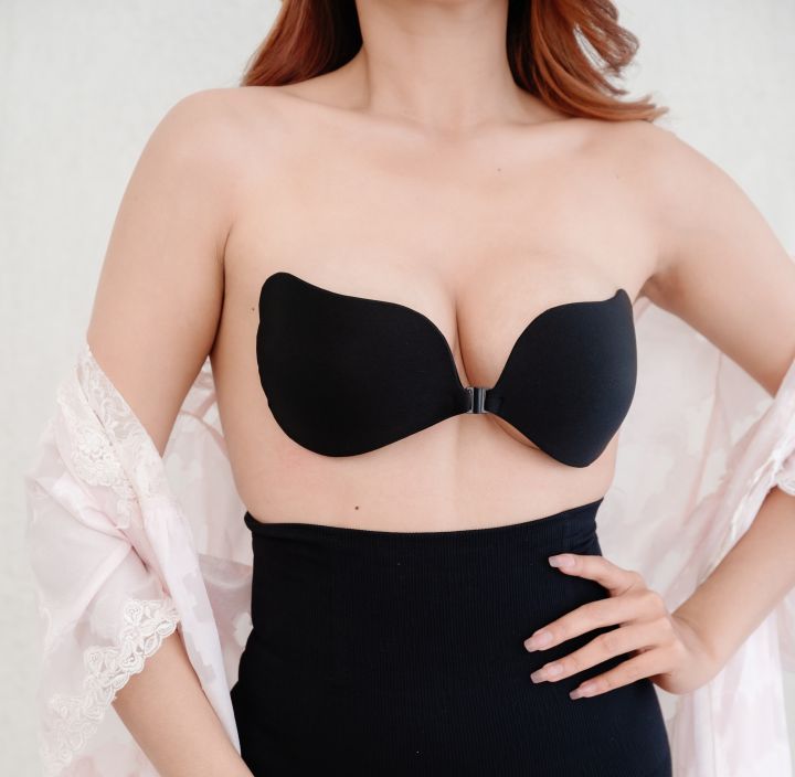 Clover Ready To Fly Bra#1120 บรากาวฟองน้ำทรงปีกนก ยกระชับให้อกชิดเพิ่มร่องอกเป็นธรรมชาติ กาว ...