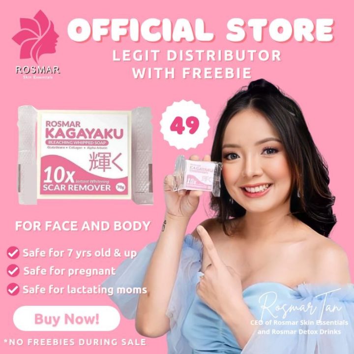 ROSMAR KAGAYAKU BLEACHING WHIPPED SOAP SCAR REMOVER 70G | Lazada PH