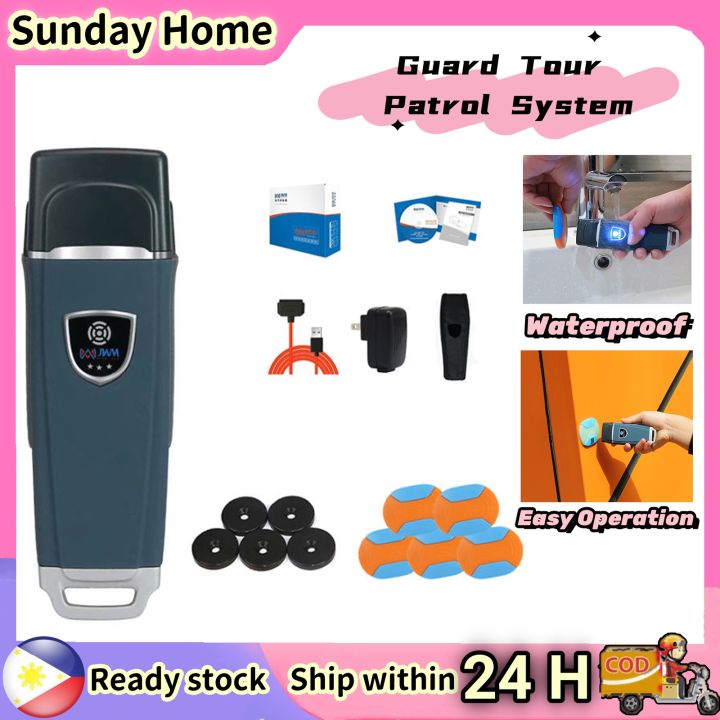 Guard Tour Patrol System Electric Patrol Stick Ultra-long Distance ...