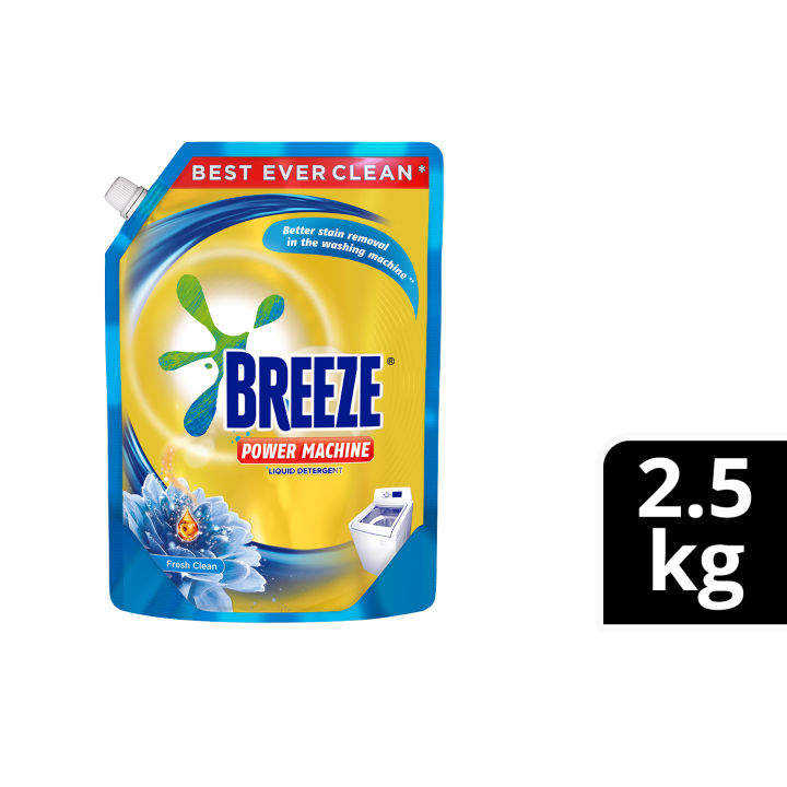 BREEZE LIQUID DETERGENT POWERMACHINE 2.5KG | Lazada PH