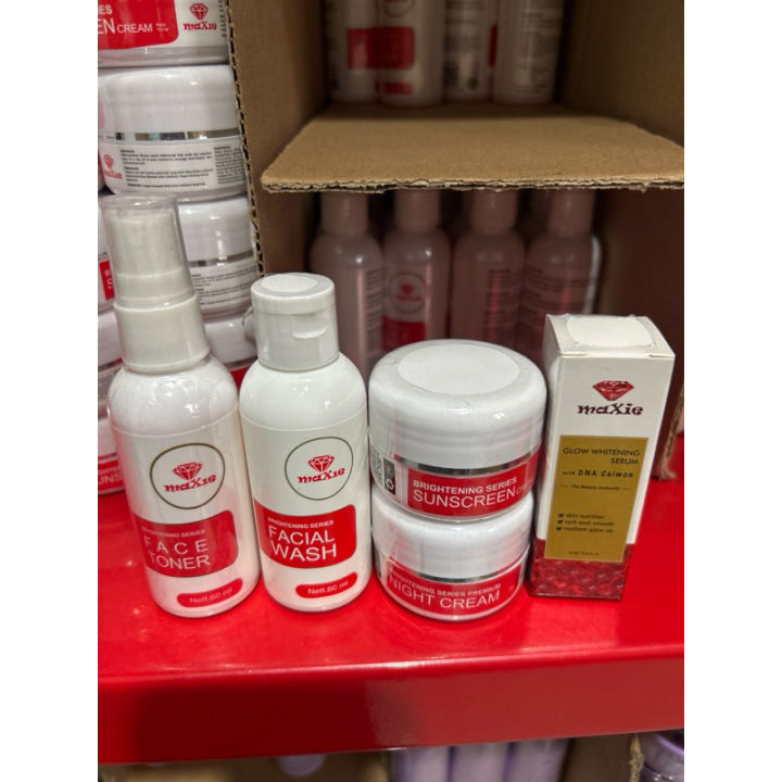 Sepaket Maxie glow + Serum DNA Glowing Maxie - Paket Maxie + Cream Flek ...