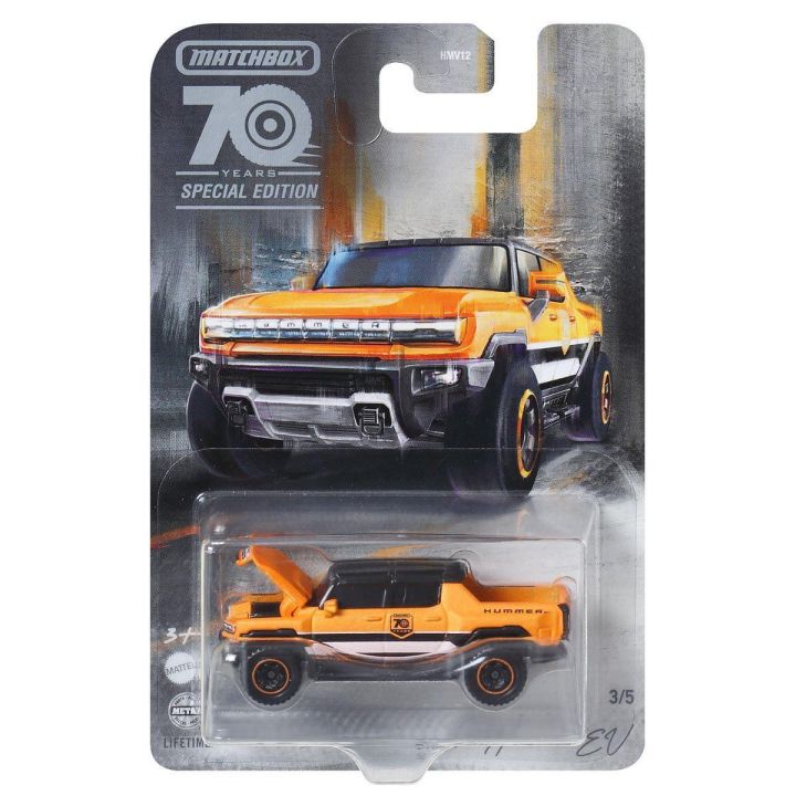 Matchbox 2023 Moving Parts 70 Years Special Edition - 2022 Hummer EV ...