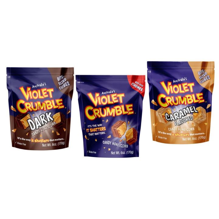 Violet Crumble Honeycomb Chocolate Cubes 170g | Lazada PH