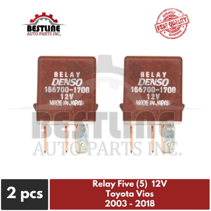 Cooling Fan Relay 5 Pin Relay for Toyota Vios All Models Robin Batman ...