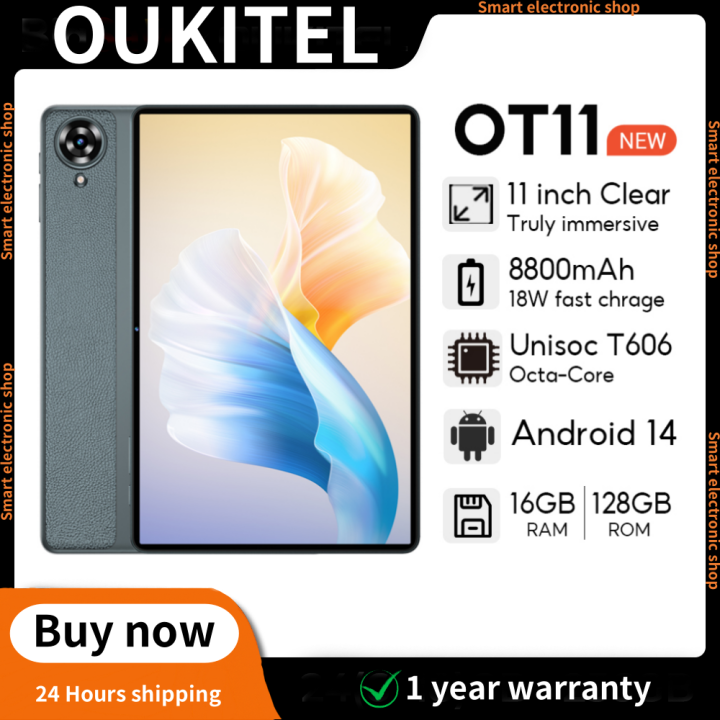 Oukitel OT11 SmartTablet 11-Inch 2K Display Certified 8000mAh Battery ...