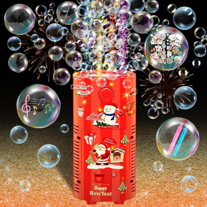 2024 Chinese New Year Imitation Firework Bubble Blowing Machine 12 ...