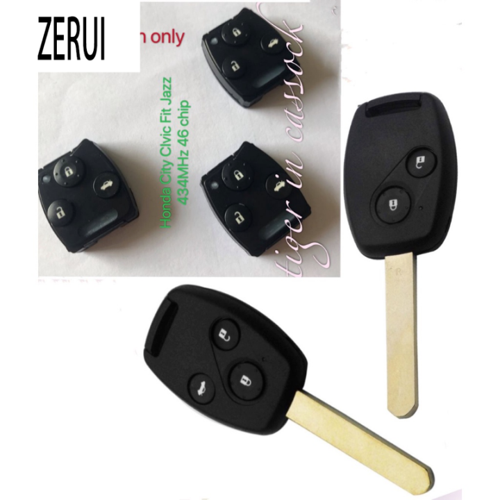 ZR For HONDA remote control key(frequency 434 MHz;ignition chip 46) for ...