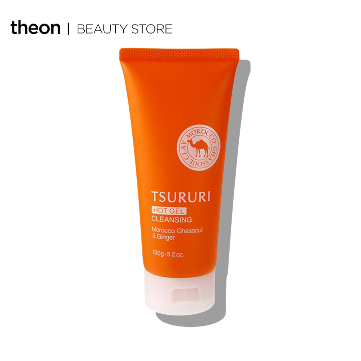 BCL Tsururi Hot Gel Cleansing Morocco Ghassoul & Ginger 120g | Lazada