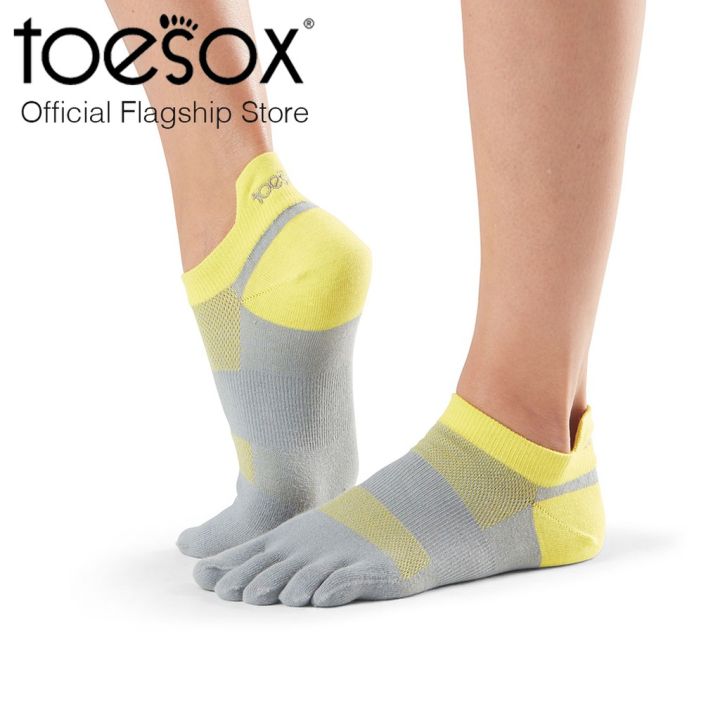 ToeSox โทซอคส์ ถุงเท้ากีฬาแยกนิ้ว เนื้อหนาปกติ ข้อสั้น รุ่น Lolo ...