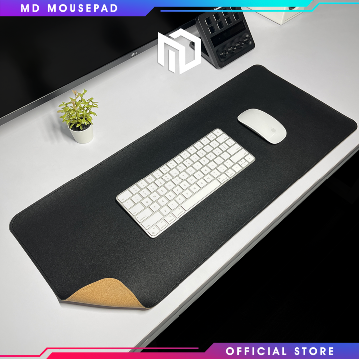 MD Mousepad | Leather Cork Mousepad | 700x300mm | Extended Mousepad ...