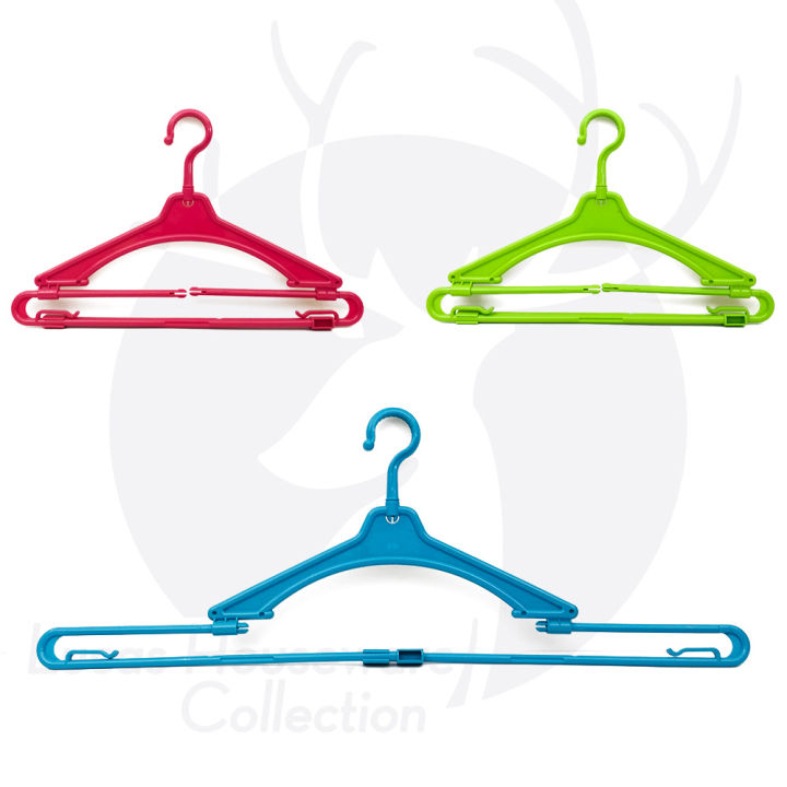 EXTENDABLE HANGER 2-WAY HANGER TOWEL CLOTH HANGER Telescopic hanger ...