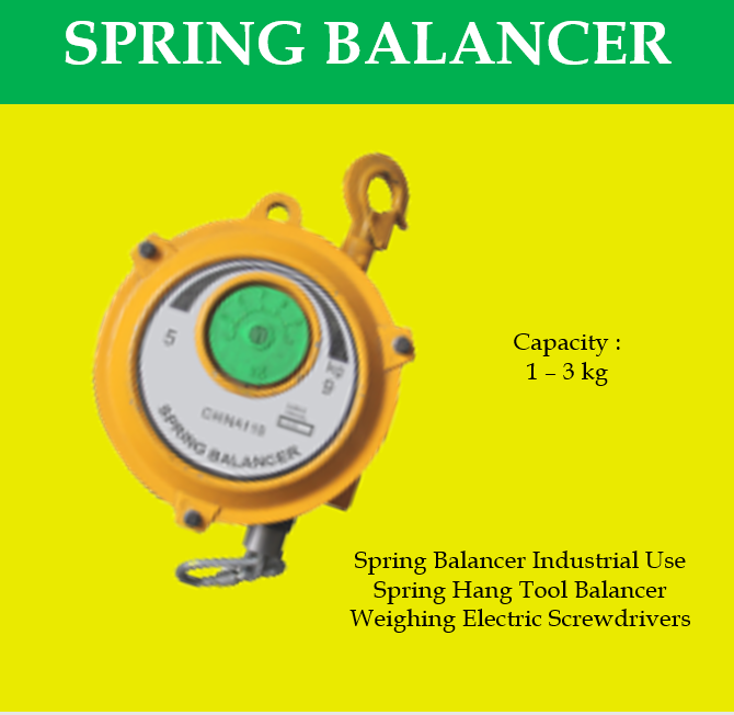 MAGO 1-15KG Spring Balancer Industrial Use Spring Hang Tool Balancer ...