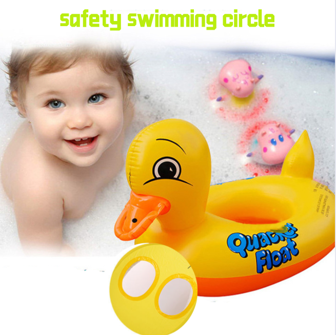Duck Diving Kids Safety Cute Inflatable Swimming Ring | Lazada PH