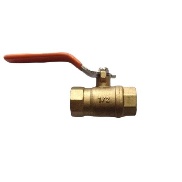Ballvalve Ball Valve Stop Kran Kuningan 1/2 Inch Gagang Besi Lapis Karet Kuningan ASLI | Lazada ...