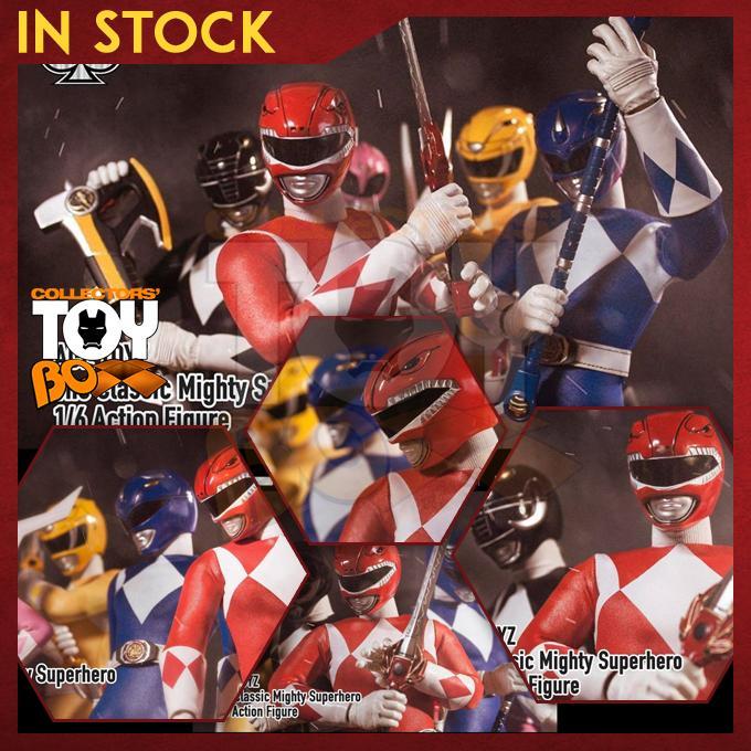 Ace Toyz 1/6 Super Hero Box Set (Mighty Morphin Power Rangers) | Lazada PH