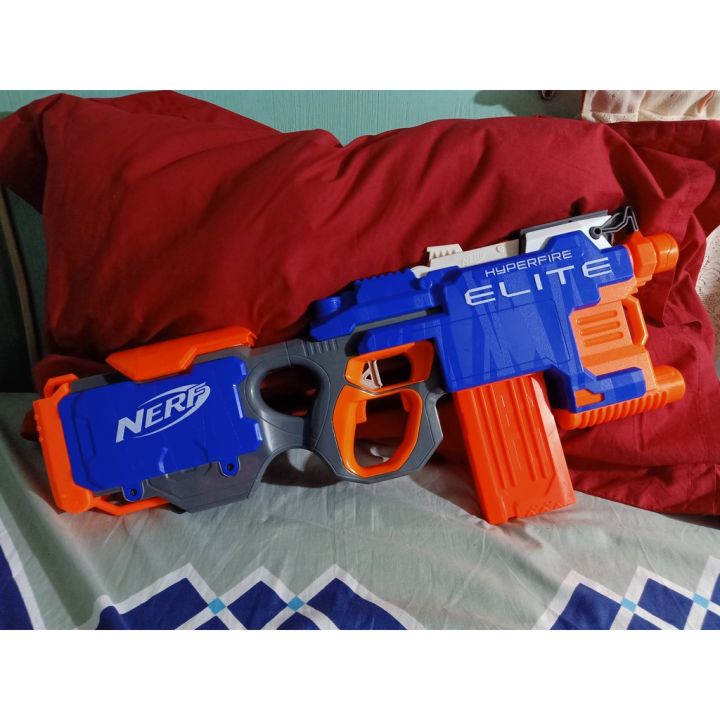 NERF Elite Hyperfire N-Strike Series Full Auto Preloved Original ...