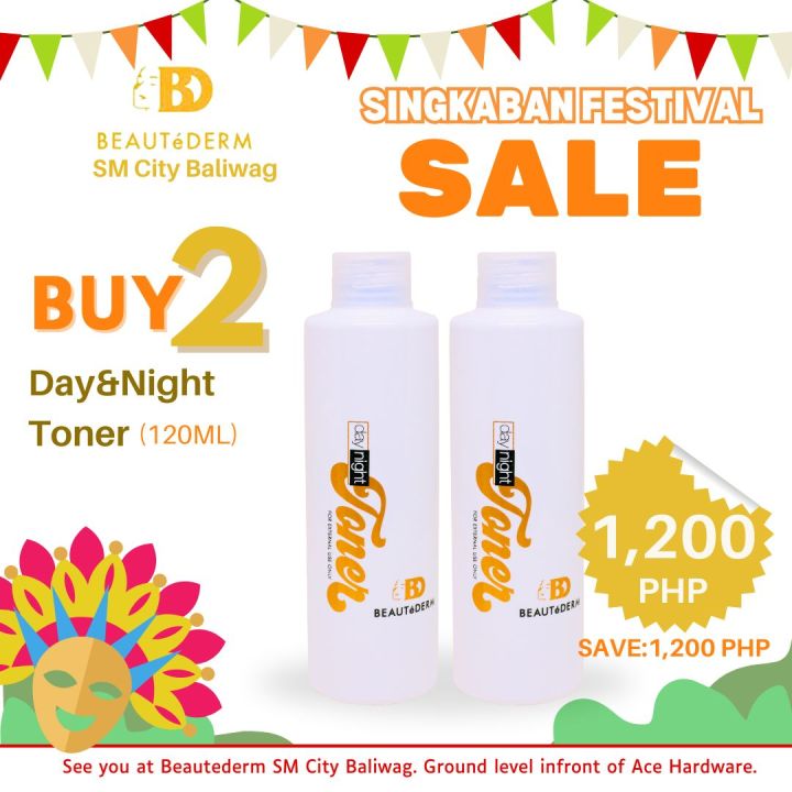 BUY1 TAKE 1 Beautedérm Day&Night Toner 120ML | Lazada PH