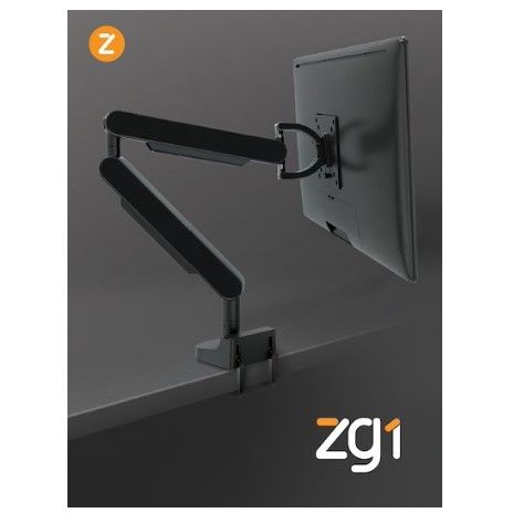 [WHITE ARM] Zgonic ZG1 Ergonomic Monitor Arm (10 years local warranty ...