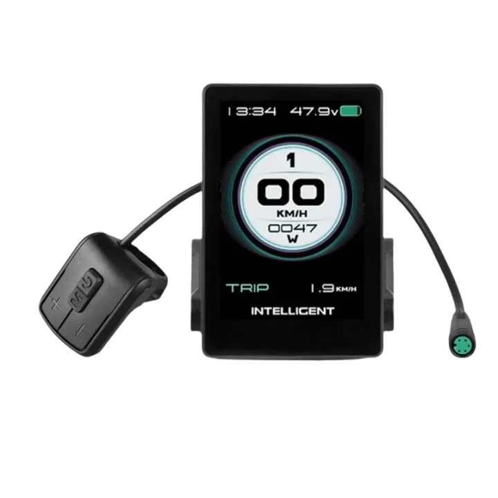 860C LCD Color Display for Mid Drive Motor 5-Pin Waterproof E-Bike ...