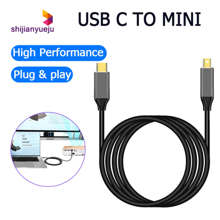 USB C to Mini Displayport Cable USB Type C Thunderbolt 3 to Mini DP ...