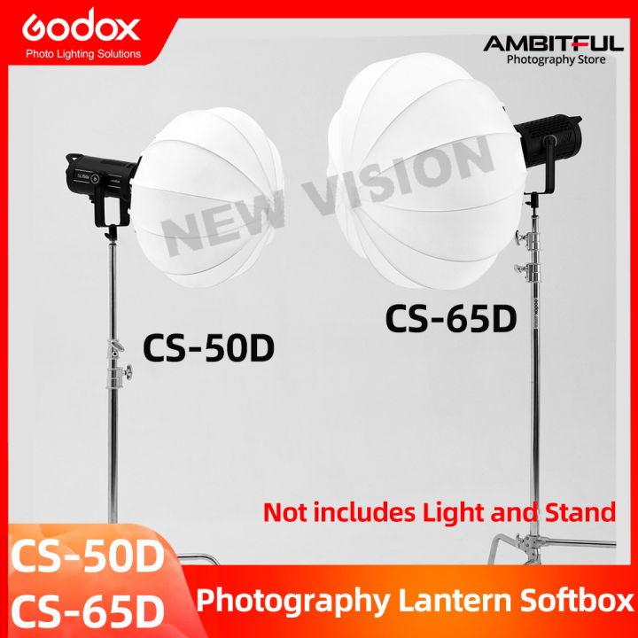 Godox CS-50D 50cm CS-65D 65cm Lantern Quick-install Portable Round ...