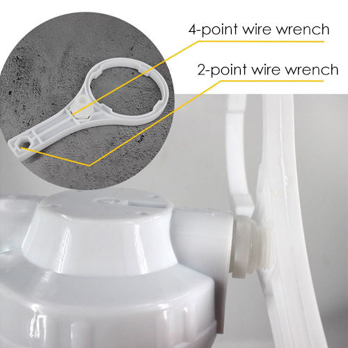 LL 4" Water Filter Opener Big Handle (Single & Double Housing) Easy To ...