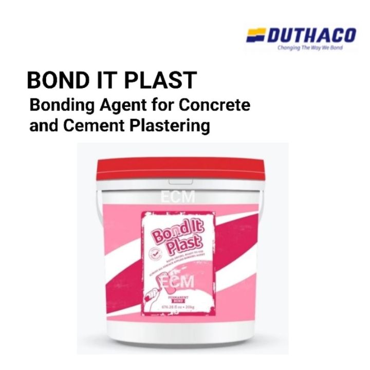 DUTHACO BOND IT PLAST (20KG) BONDING AGENT FOR PLASTERING / PLASTER ...