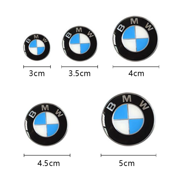 BMW Logo Reflective 3D Gel Sticker Car Front Hood Sticker Trunk Rear ...