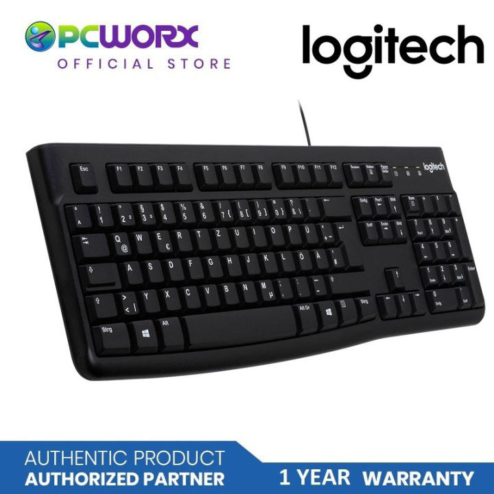 Logitech K120 USB Keyboard (Black) Logitech Keyboard | USB Keyboard ...