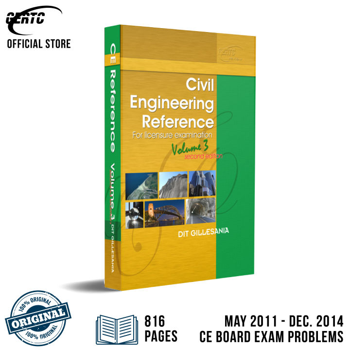 Civil Engineering Reference Vol. 3, 2nd Edition (CE Ref 3) - Official ...