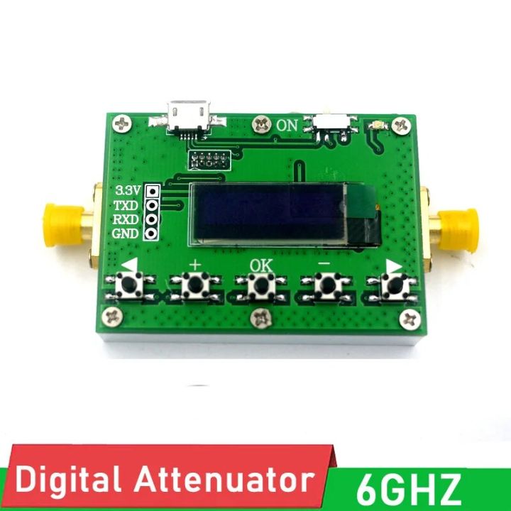 【Hot ticket】 6ghz Rf Digital Attenuator 30db Step 0.25db Oled Display ... 【Hot ticket】 6ghz Rf Digital Attenuator 30db Step 0.25db Oled Display ...