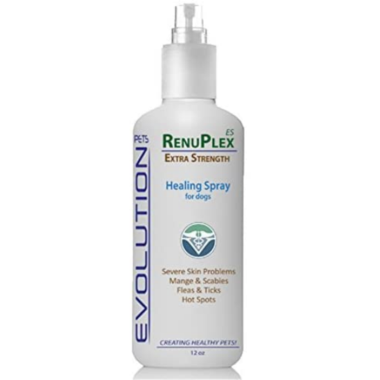 Evolution Pets RenuPlex Extra Strength Healing Spray with Zinc-PCA for ...