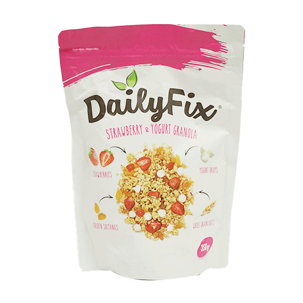 DailyFix Strawberry & Yogurt Granola 350g | Lazada PH