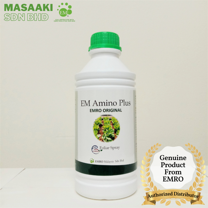 EM Amino Plus (1 Litre) | fish extracts, organic fertilizer, foliar ...