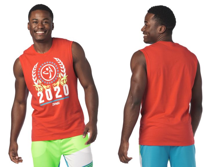 Zumba 2020 Men's Muscle Tank (เสื้อแขนกุดออกกำลังกายซุมบ้า) | Lazada.co.th