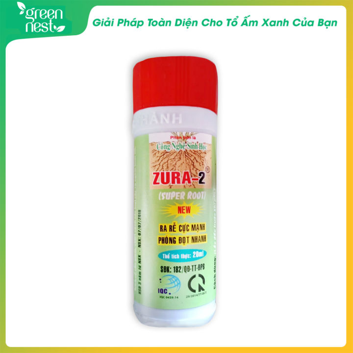 Phân Bón Siêu Ra Rễ ZURA-2 - Kích Thích Ra Rễ Cực Mạnh, Giúp Cây Tăng Trưởng Chống Rụng Hoa ...