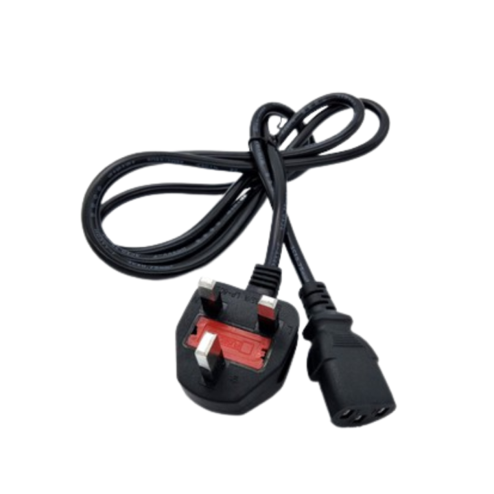 OEM 3-PIN UK PLUG CPU POWER CORD WITH FUSE 1.5M | Lazada