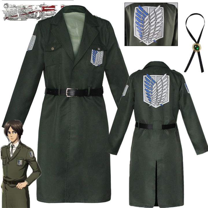 Attack on the Titan Cloak Investigation Corps Cosplay Costume Allen ...