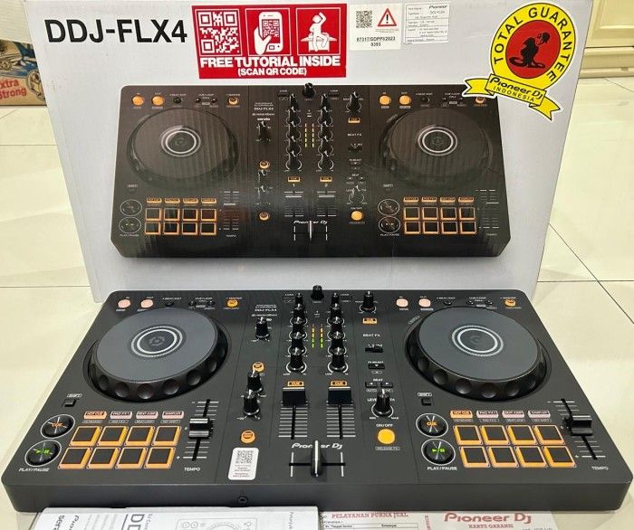 Alat DJ Pioneer DDJ FLX4 GARANSI JULI 2025 Fullset Box & Manual Book ...
