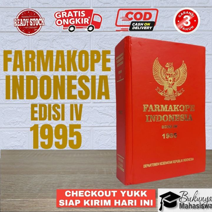 FARMAKOPE EDISI 4 BUKU FARMASI DASAR FARMAKOPE 3 ISO FORMULARIUM ...
