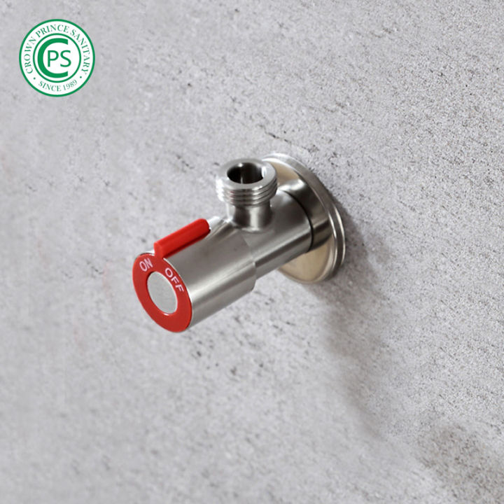 CPS SUS304 Triangle Filling Valves Water Control Angle Stop Toilet ...