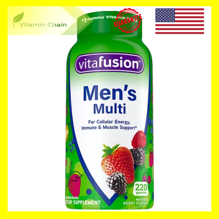 Vitafusion Multi 220 Gummies Men's Multivitamin | Lazada PH