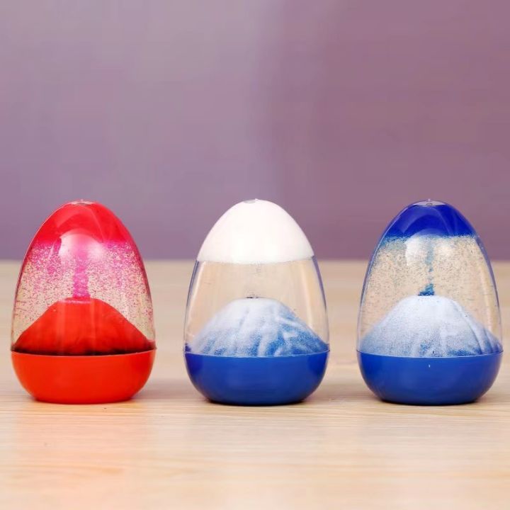 Bubbly Volcano Eruption Lava Liquid Motion Paper Weight Desk Toy ...