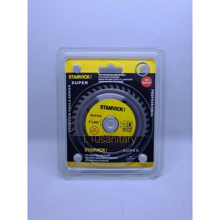 Mata Potong Kayu SUPER Stamvick / Mata Gerinda Kayu Stamvick 4 Inch ...