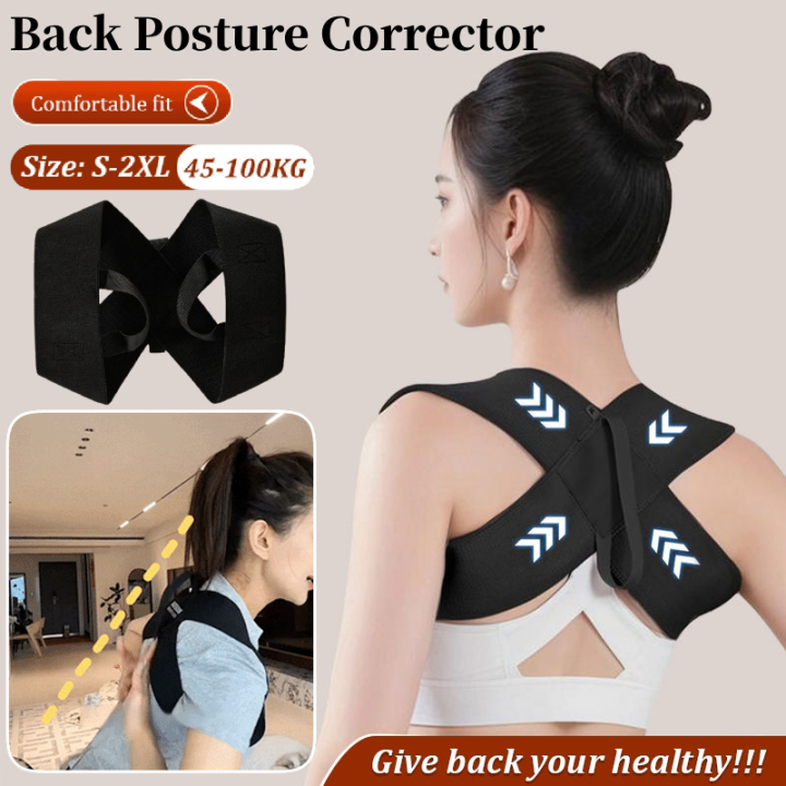 Straight Back Orthopedic Belt Posture Corrector Humpback Posture ...