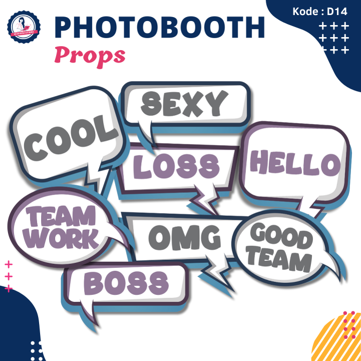 (isi 8) Properti photo booth / Photobooth props / aksesoris foto ...