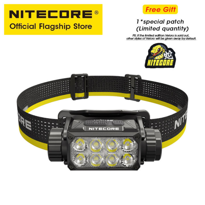 NITECORE HC75 UHE E-focus Work Headlamp 3000 Lumen USB-C Rechargeable ...