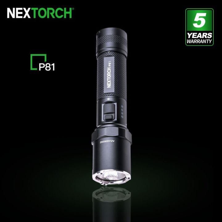 Nextorch P81 Super Bright High Power Duty Flashlight with Rechargeable ... Nextorch P81 Super Bright High Power Duty Flashlight with Rechargeable ...