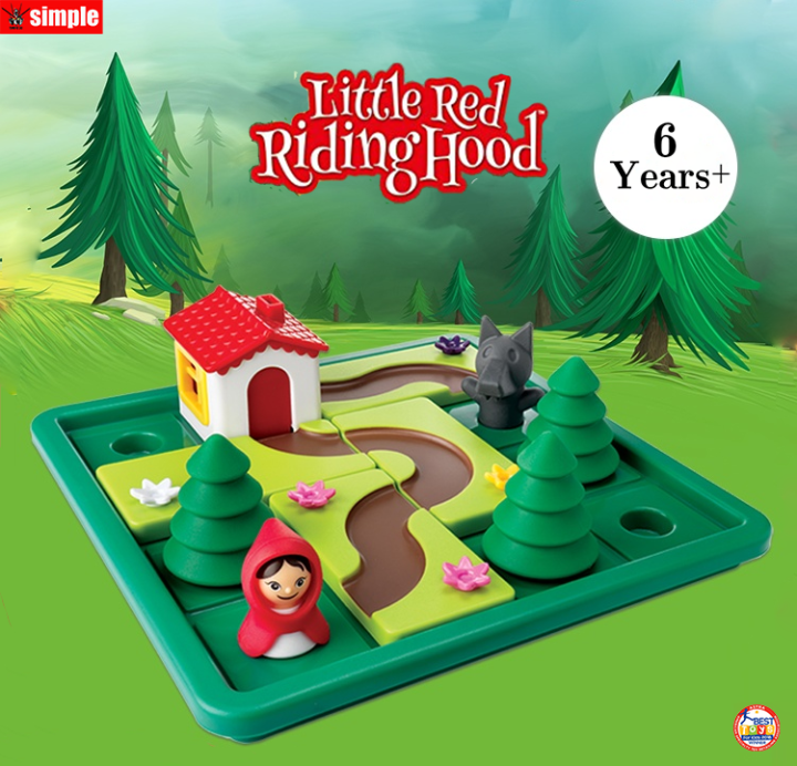 Little Red Riding Hood Board Game for Family Party Education Ages 6 ...